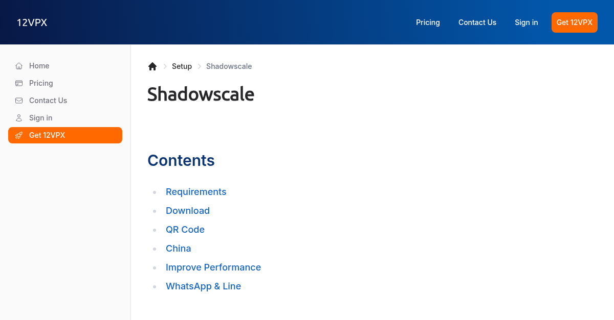 Shadowscale - 12VPX